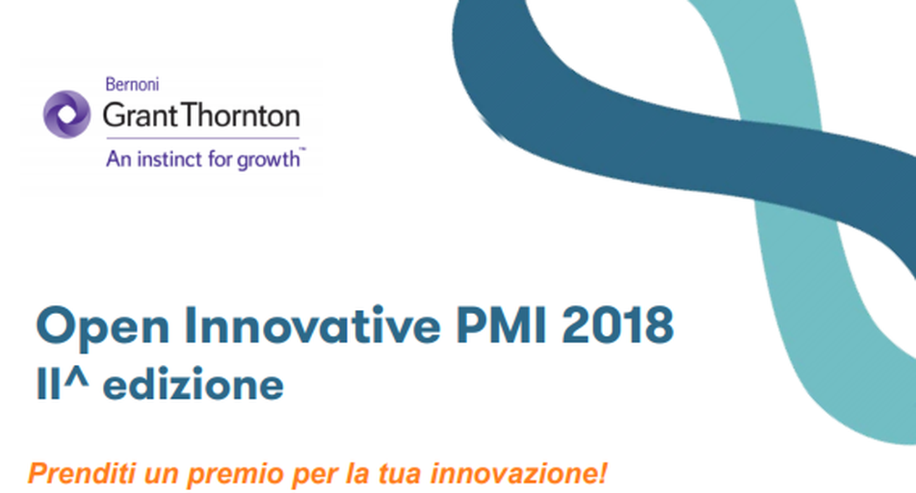 Open Innovative PMI 2018: candidature aperte - PMI.it