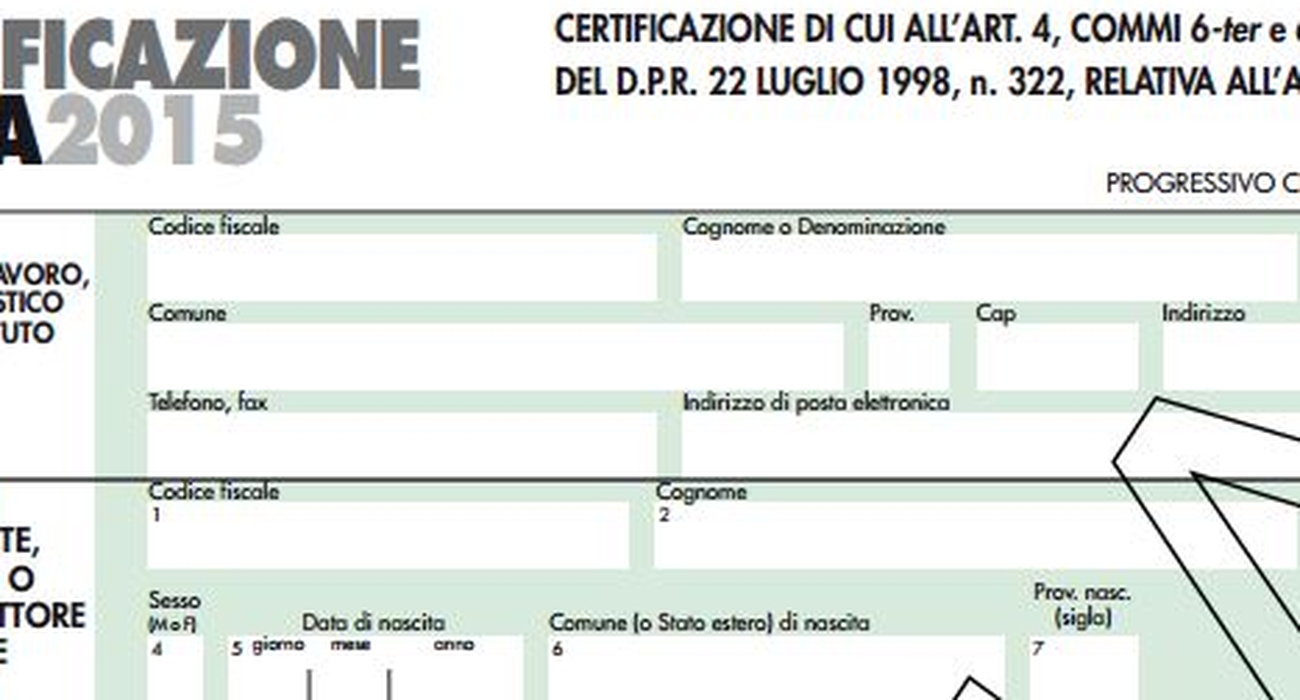 Da CUD a Certificazione Unica 2015: la compilazione - PMI.it